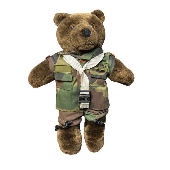 Toys | Vintage Bear Force Of America Plush Us Army Ranger Bear 1989 ...